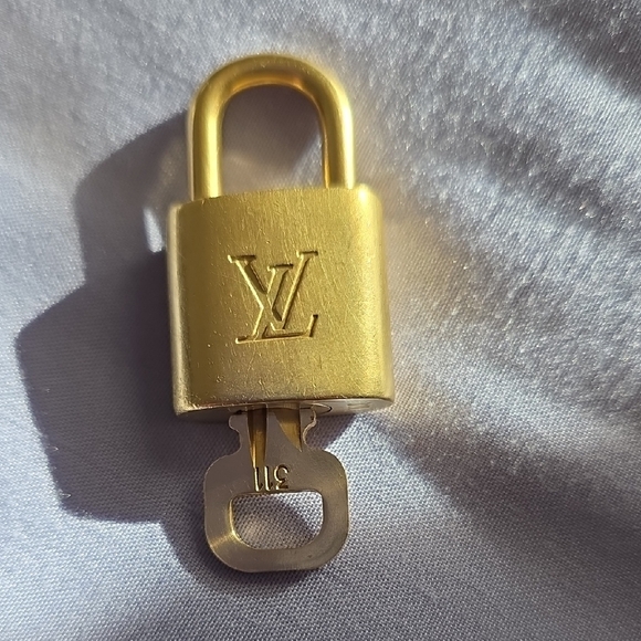 Louis Vuitton | Other | Louis Vuitton Gold Lock And Key Set | Poshmark
